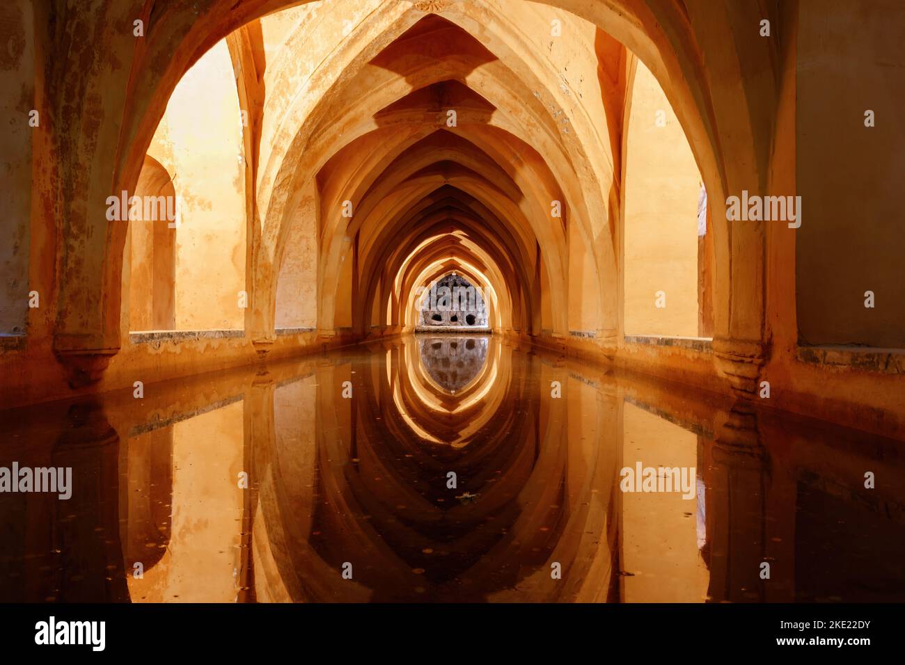 underground gallery of Maria De Padilla Baths Real Alcazar Seville ...