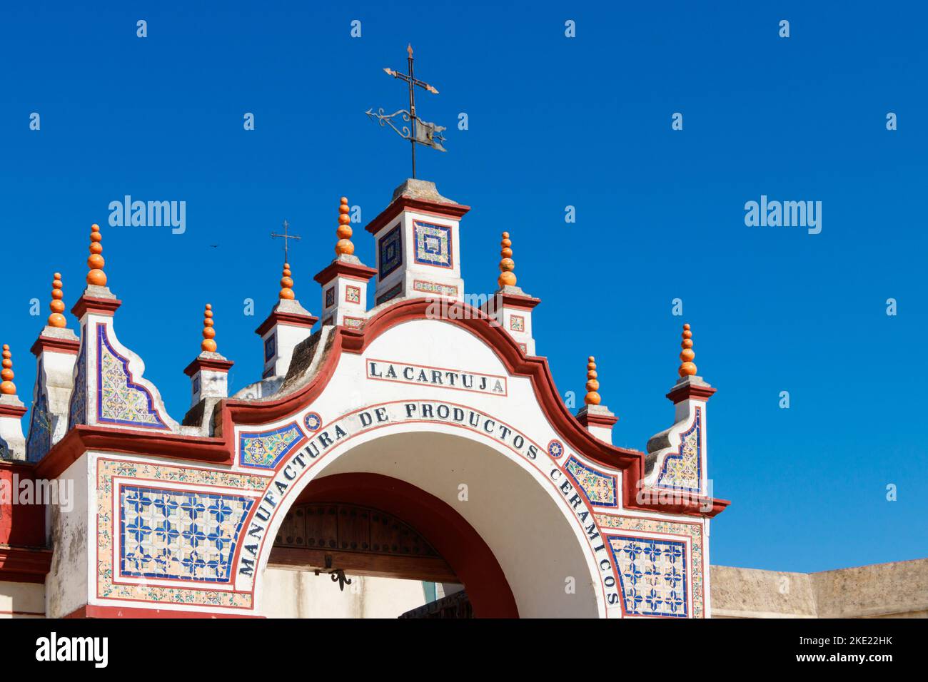 roof detail Monastery of Santa María de las Cuevas, AKA Monastery of ...