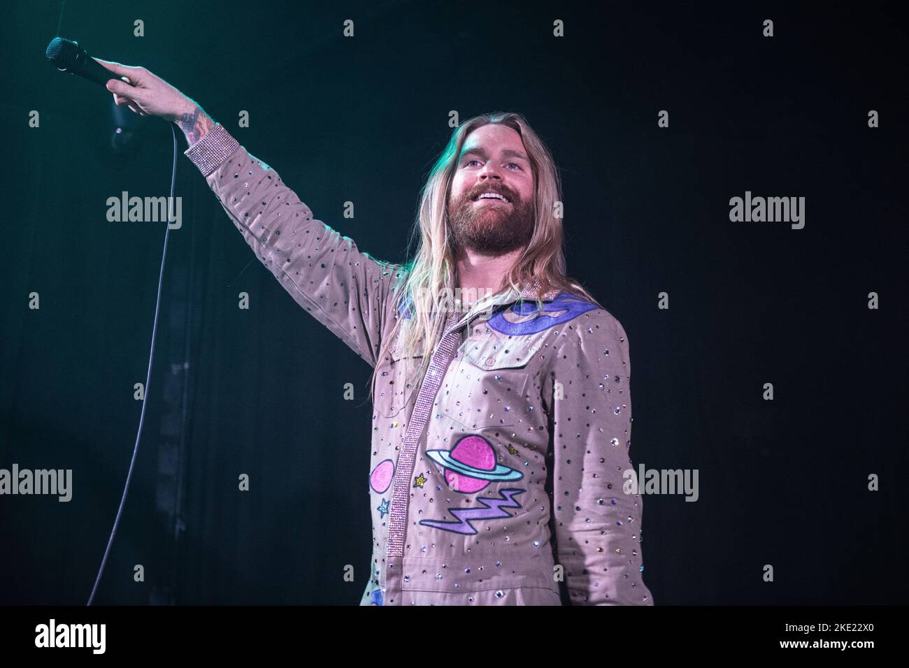 Sam Ryder performing at La 2 de Apolo, Barcelona 8 Nov. 2022 ...