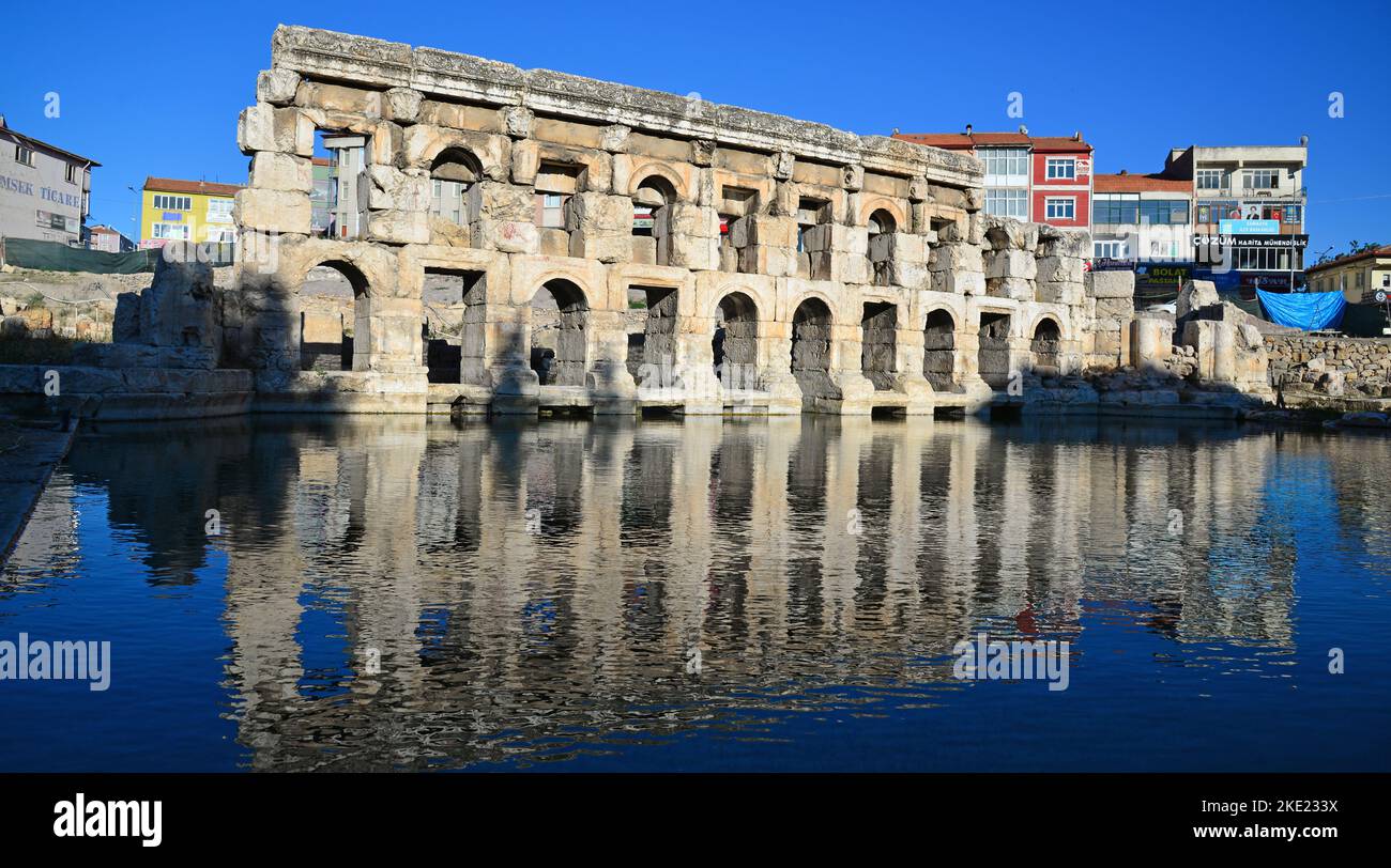 Sarikaya Ancient Roman Bath - Yozgat Stock Photo - Alamy