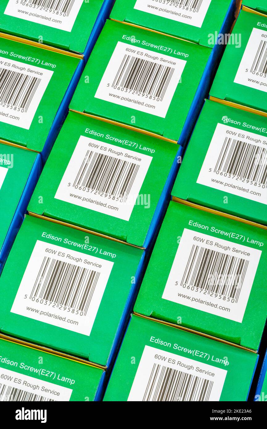 Barcode of Polaris brand E27 / Edison Screw 60w Globe traditional pre ...