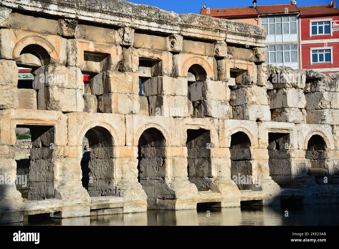 Sarikaya Ancient Roman Bath - Yozgat Stock Photo - Alamy