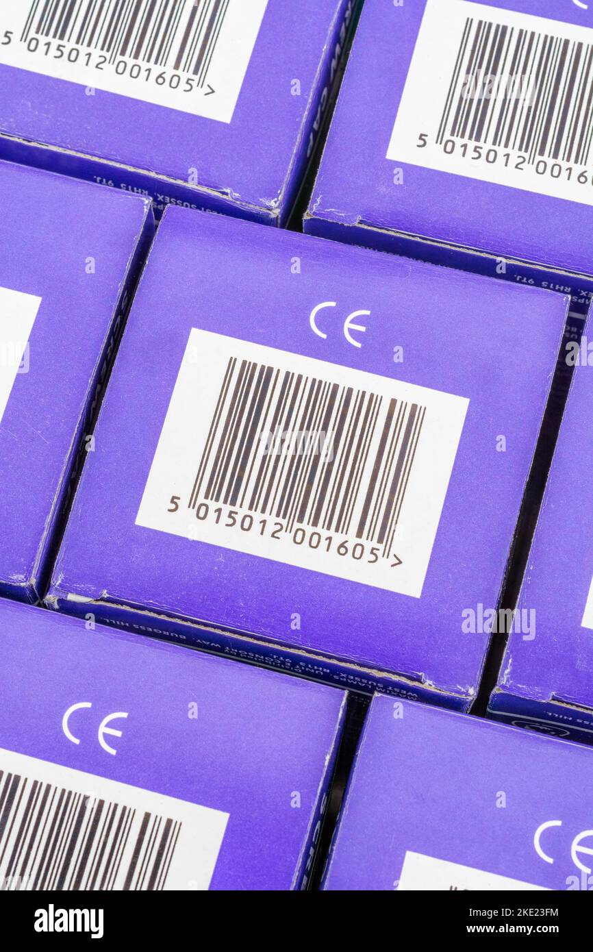 Data within a barcode hi-res stock photography and images - Alamy