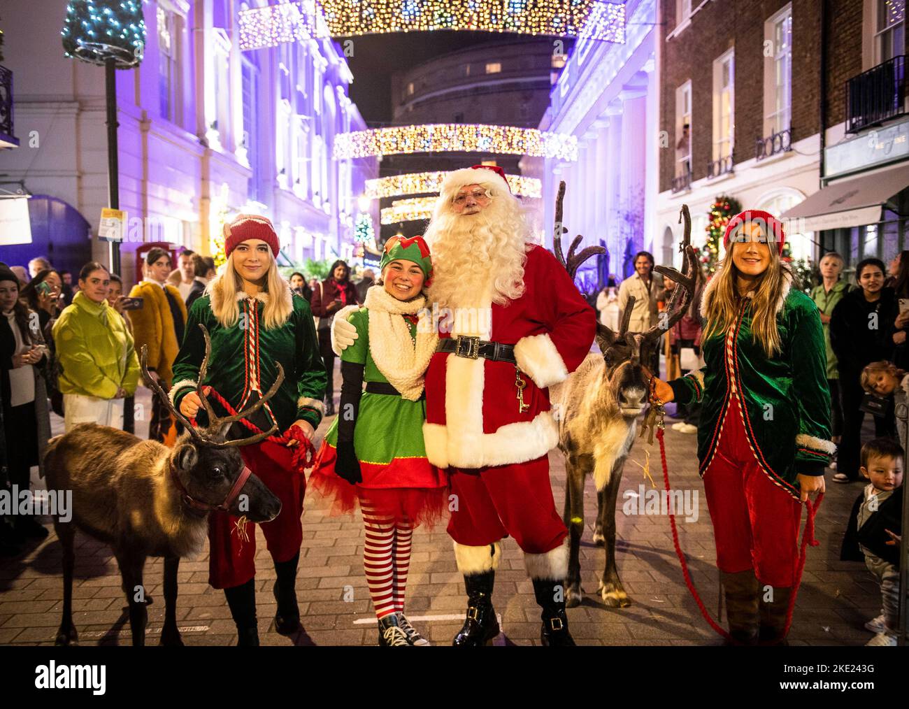 Belgravia christmas lights hi-res stock photography and images - Alamy