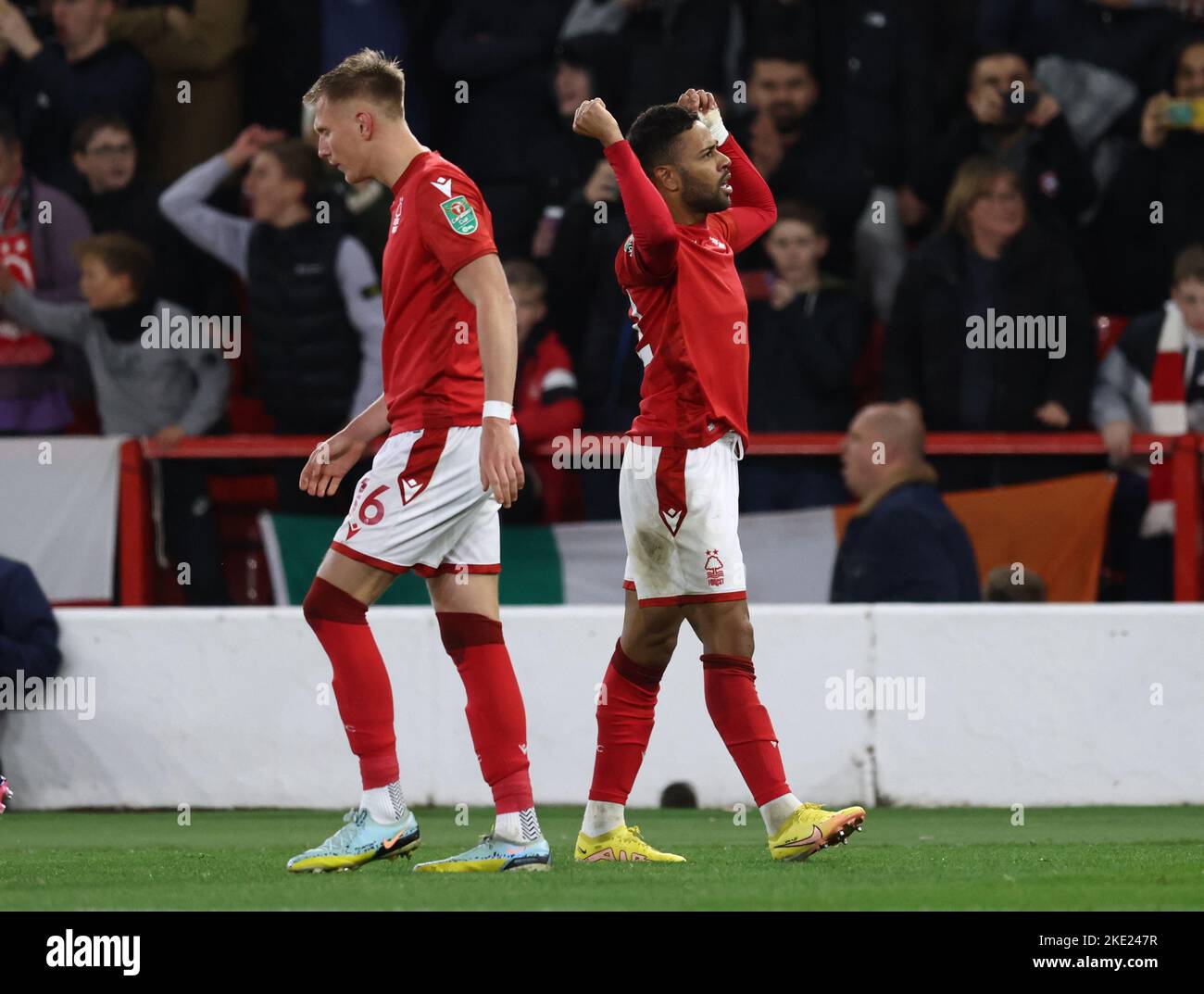 Nottingham, England, 9th November 2022. Renan Lodi of Nottingham Forest ...
