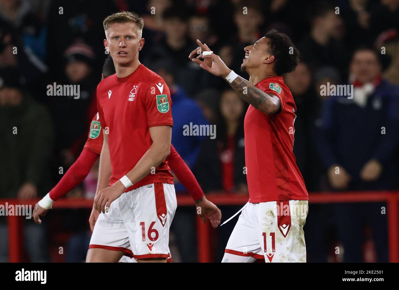 Nottingham, England, 9th November 2022. Jesse Lingard of Nottingham ...