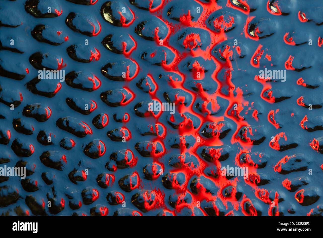 Abstract photography. Red lava and melting ice Stock Photo - Alamy