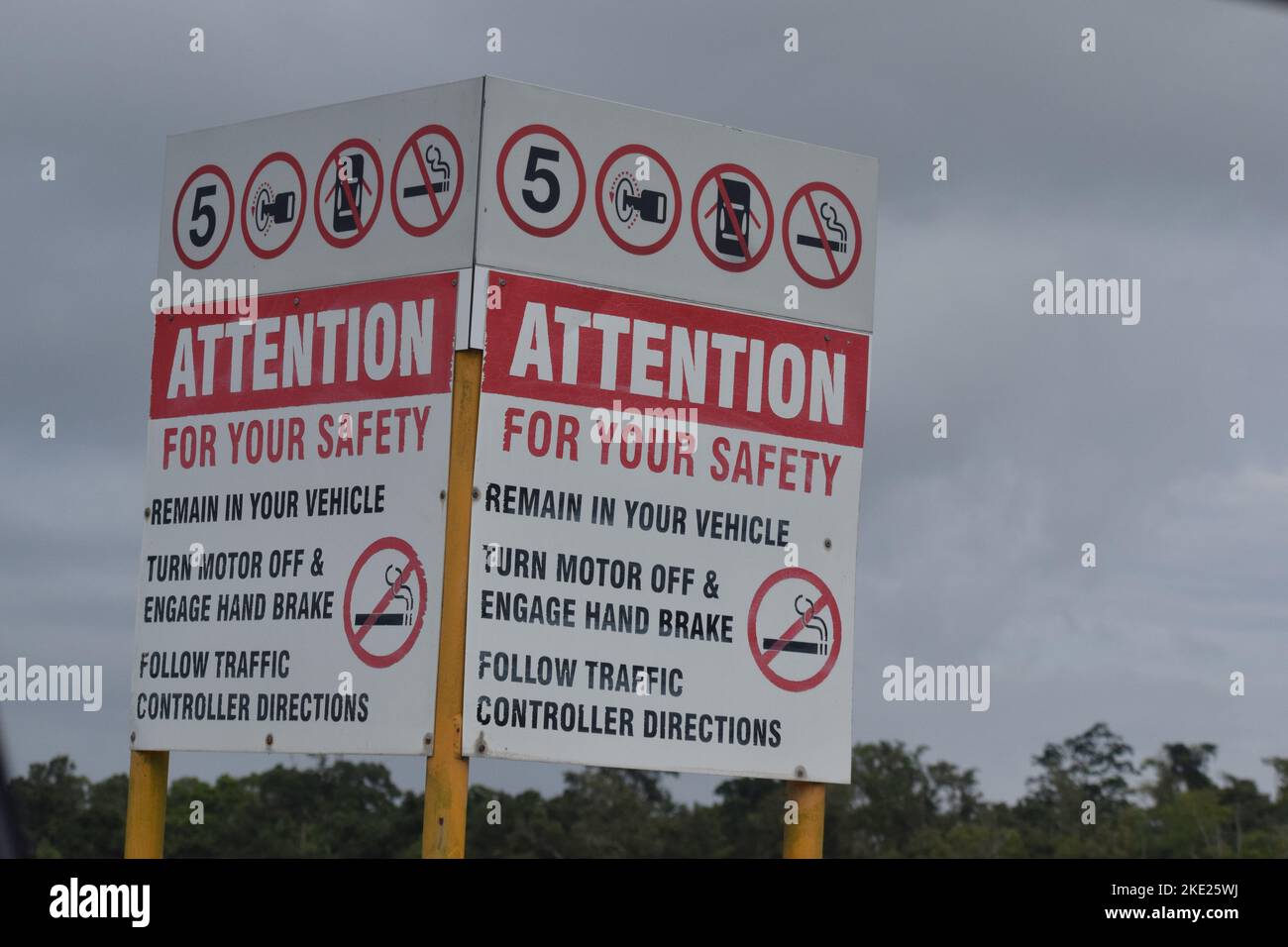 Safety billboard hi-res stock photography and images - Alamy