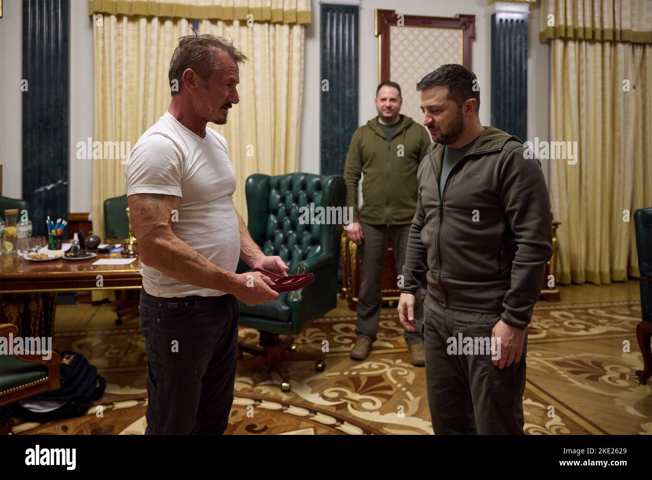 Kyiv, Ukraine. 08th Nov, 2022. Ukrainian President Volodymyr Zelenskyy ...