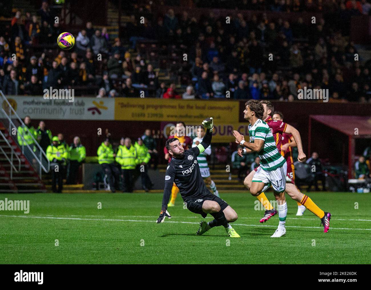 9th November 2022; Fir Park, Motherwell, N Lanarkshire, Scotland ...