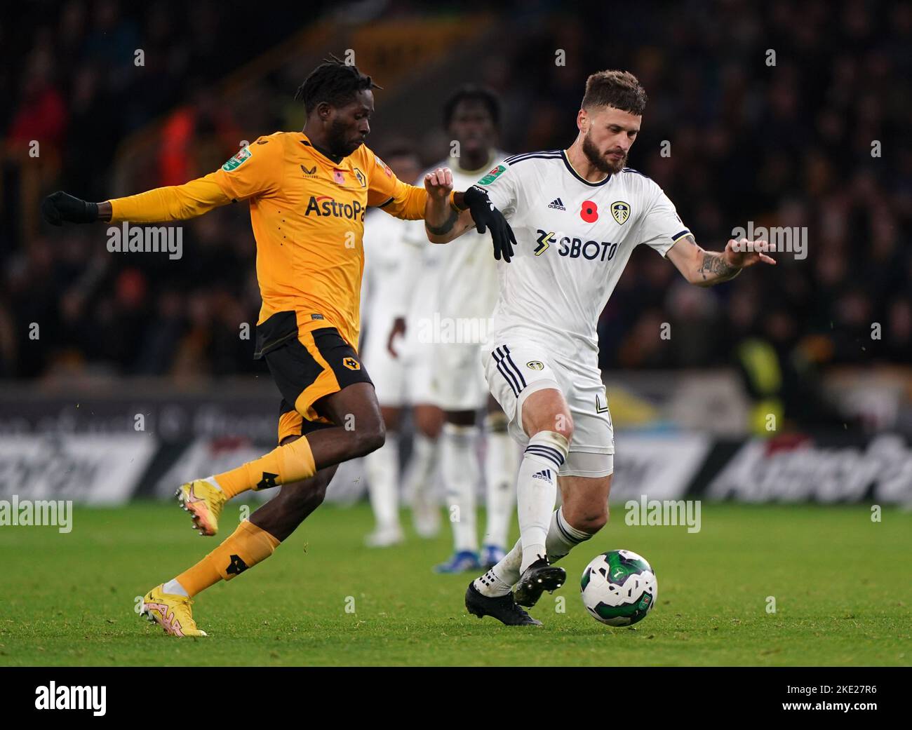 Traore wolves leeds november 2022 hi-res stock photography and images ...