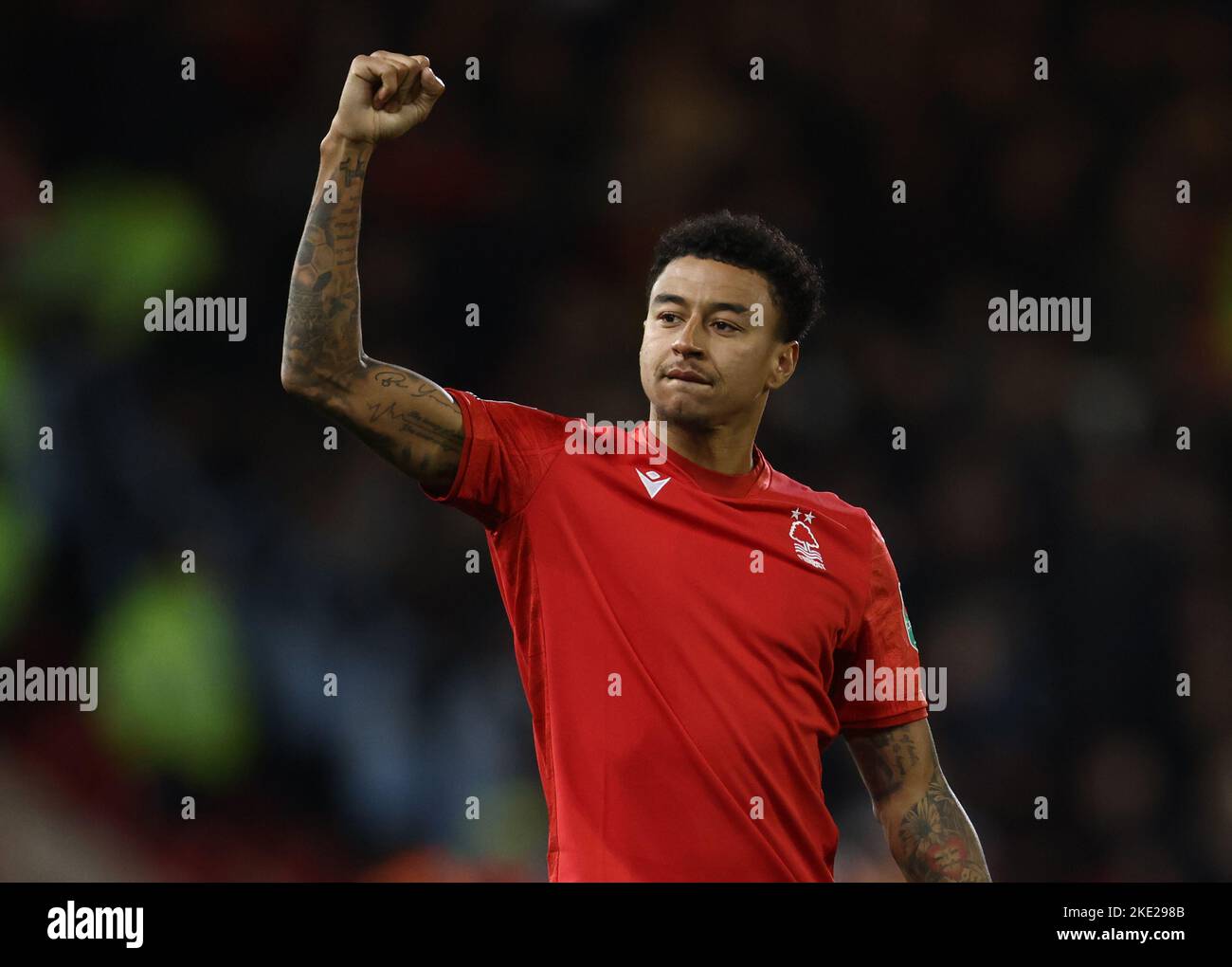 Nottingham England 9th November 2022 Jesse Lingard Of Nottingham