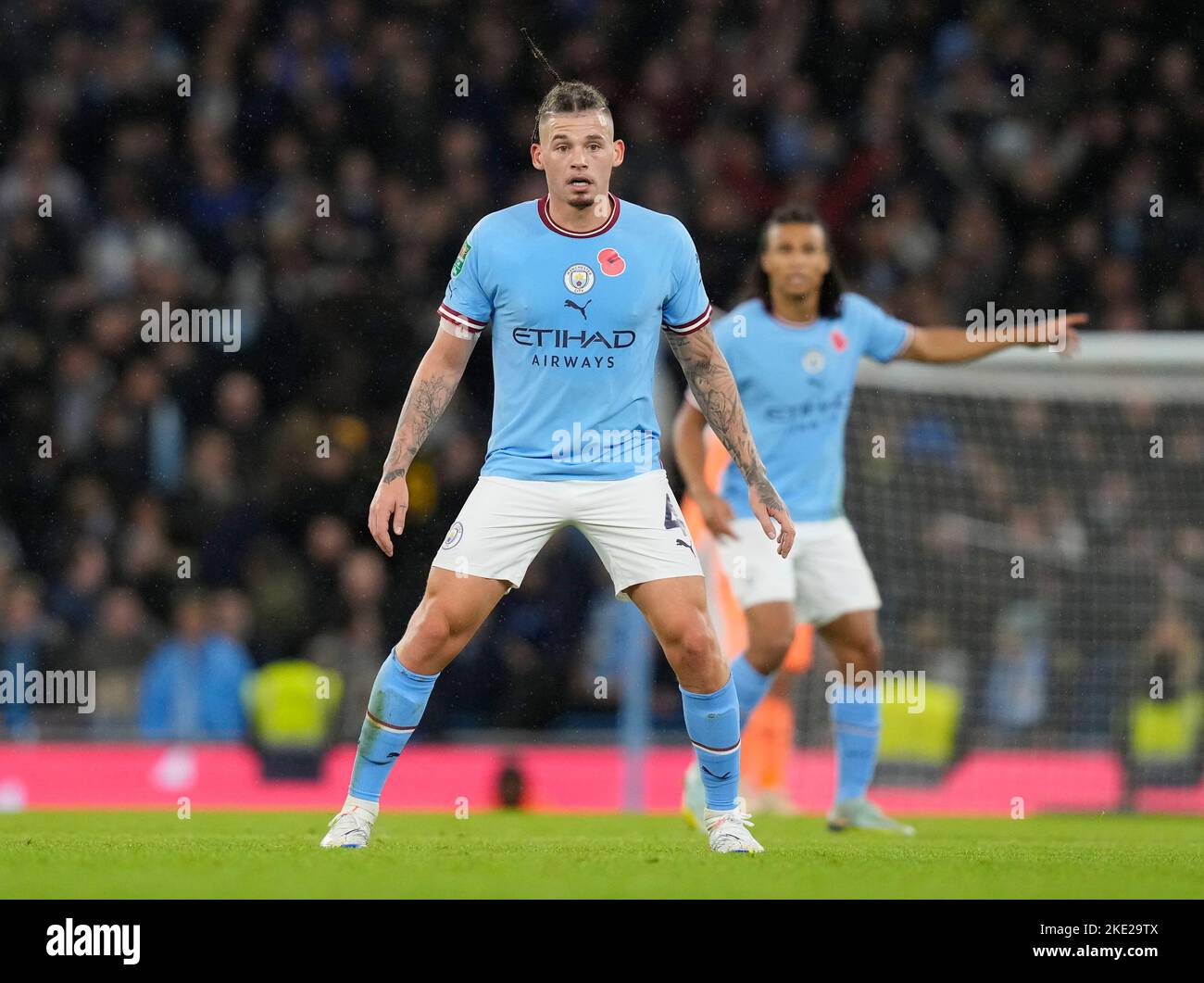 Manchester, England, 9th November 2022. Kalvin Phillips of Manchester ...