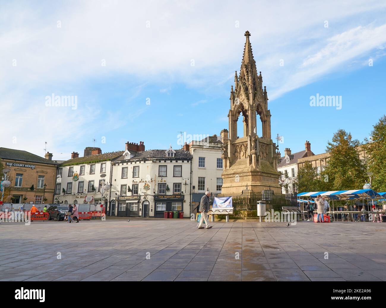 Mansfield market place hi-res stock photography and images - Alamy