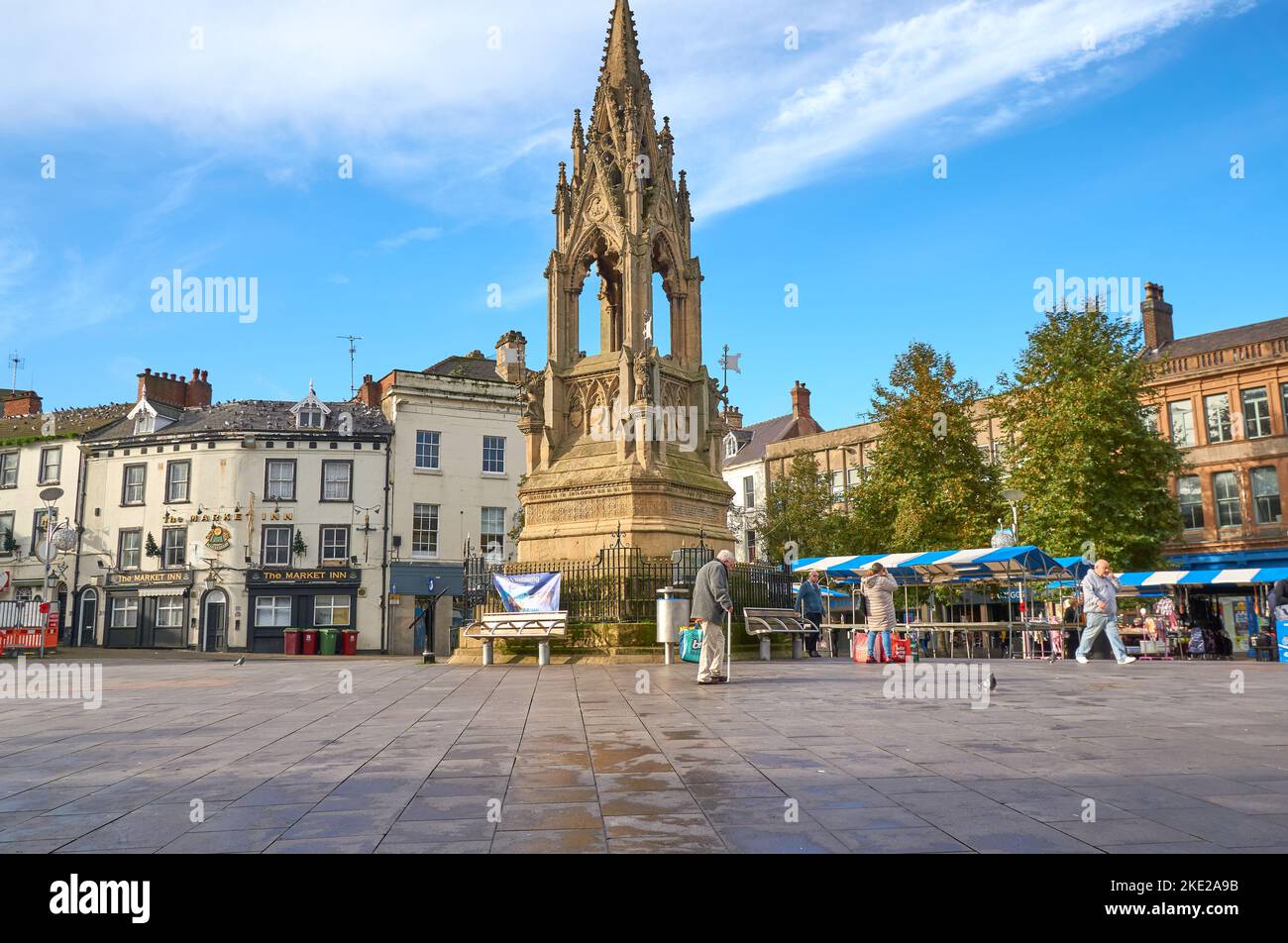 Mansfield market place hi-res stock photography and images - Alamy