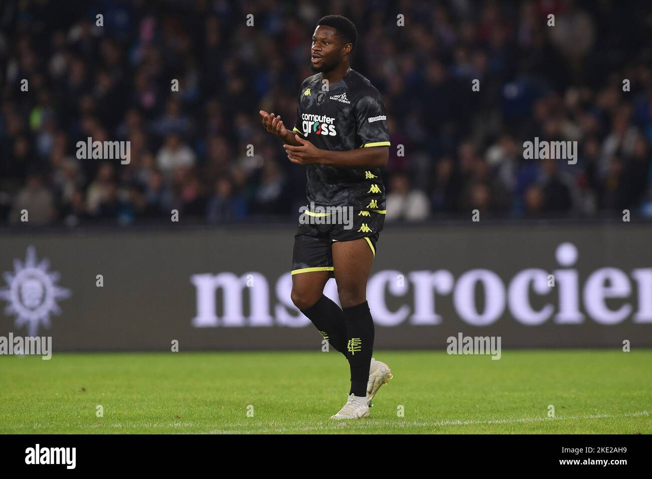 Naples, Italy. 8 Nov, 2022. Emmanuel Ekong of Empoli FC during the ...