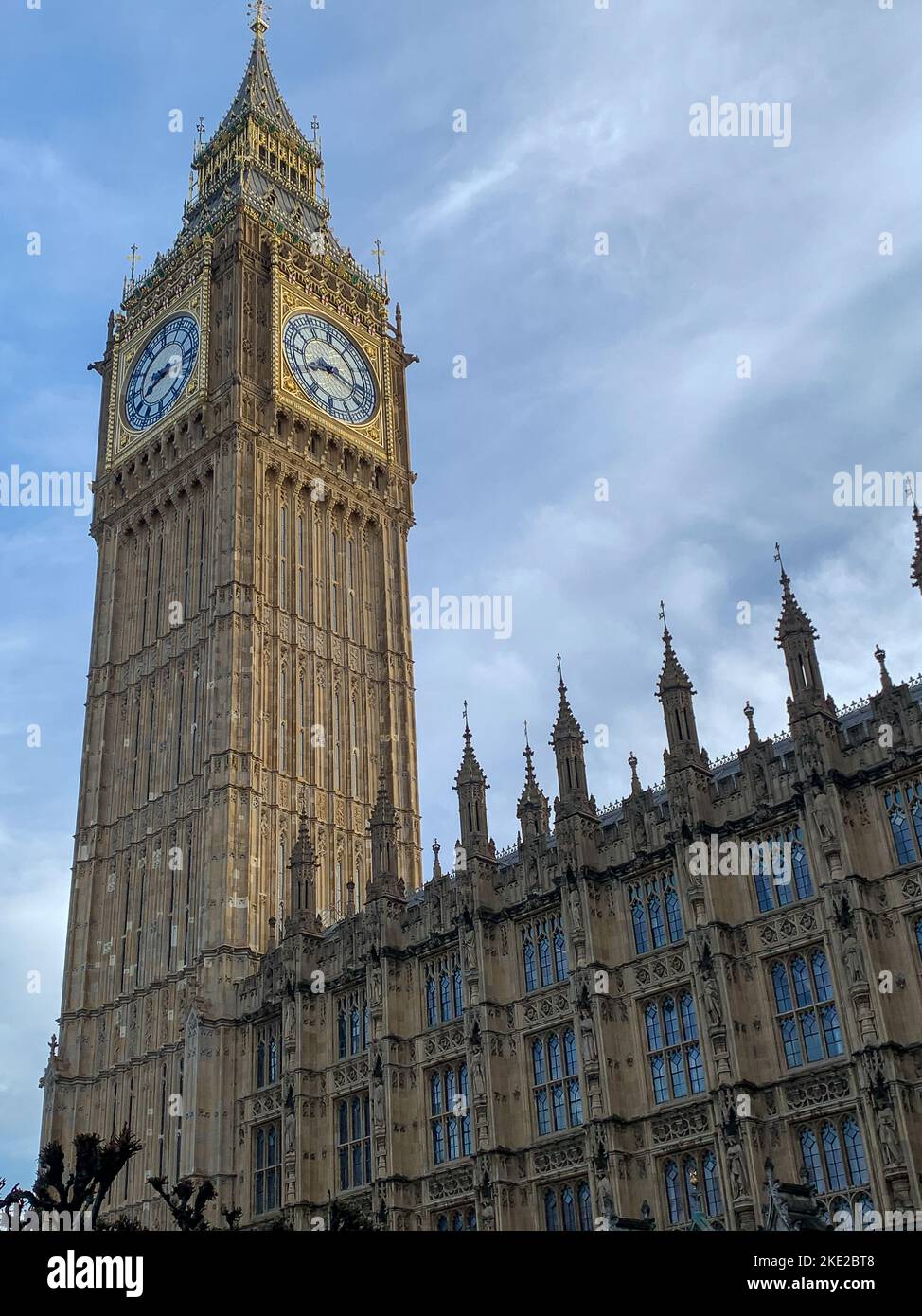 Westminster, London, UK. 8th November, 2022. Big Ben at the Palace of ...