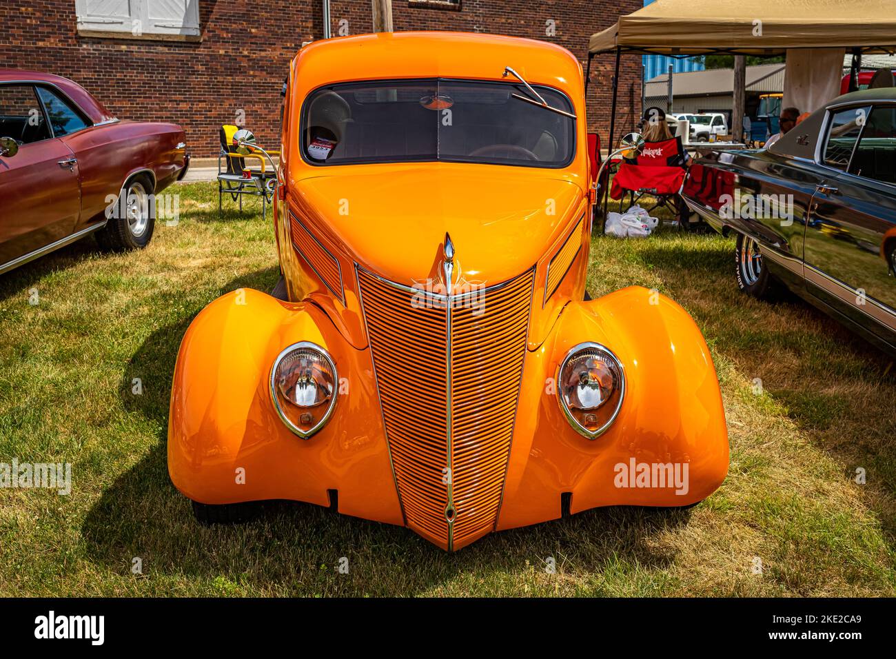 1937 Ford Slant Back Clipart