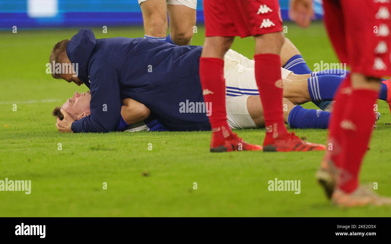 Schalke, Deutschland. 09th Nov, 2022. firo : 09.11.2022, football ...