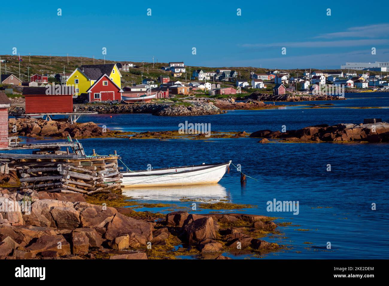 Harbour buildings, Joe Batt's Arm, Newfoundland and Labrador NL, Canada ...
