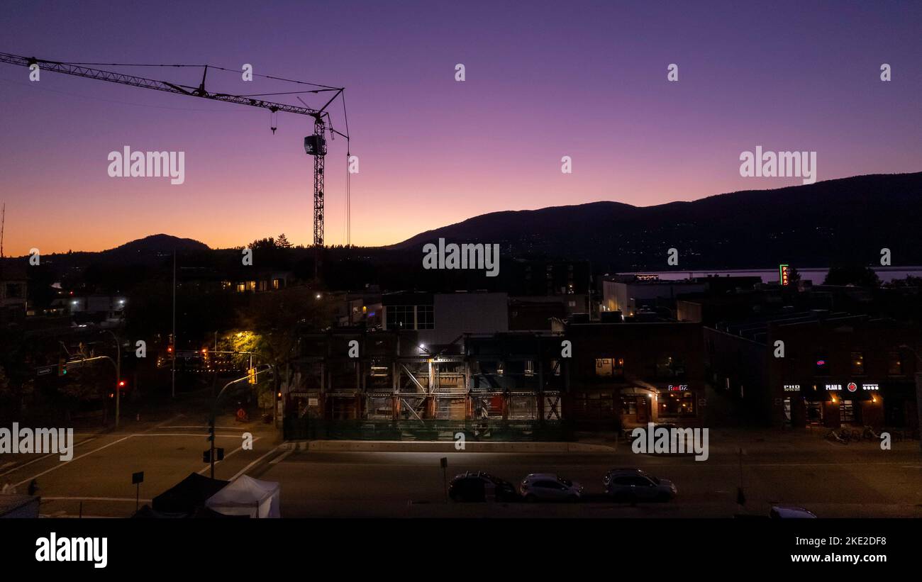 Aerial shot film set hi-res stock photography and images - Alamy