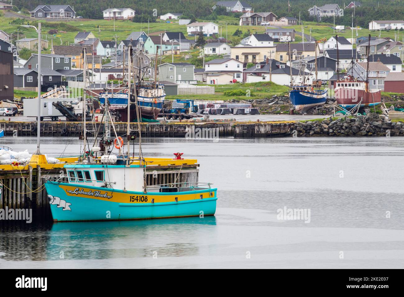 Bonavista harbour, Bonavista, Newfoundland and Labrador NL, Canada ...