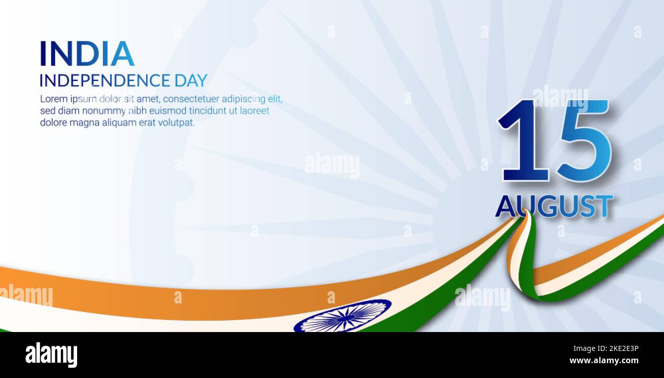 India independence day background with copy space for presentation and ...