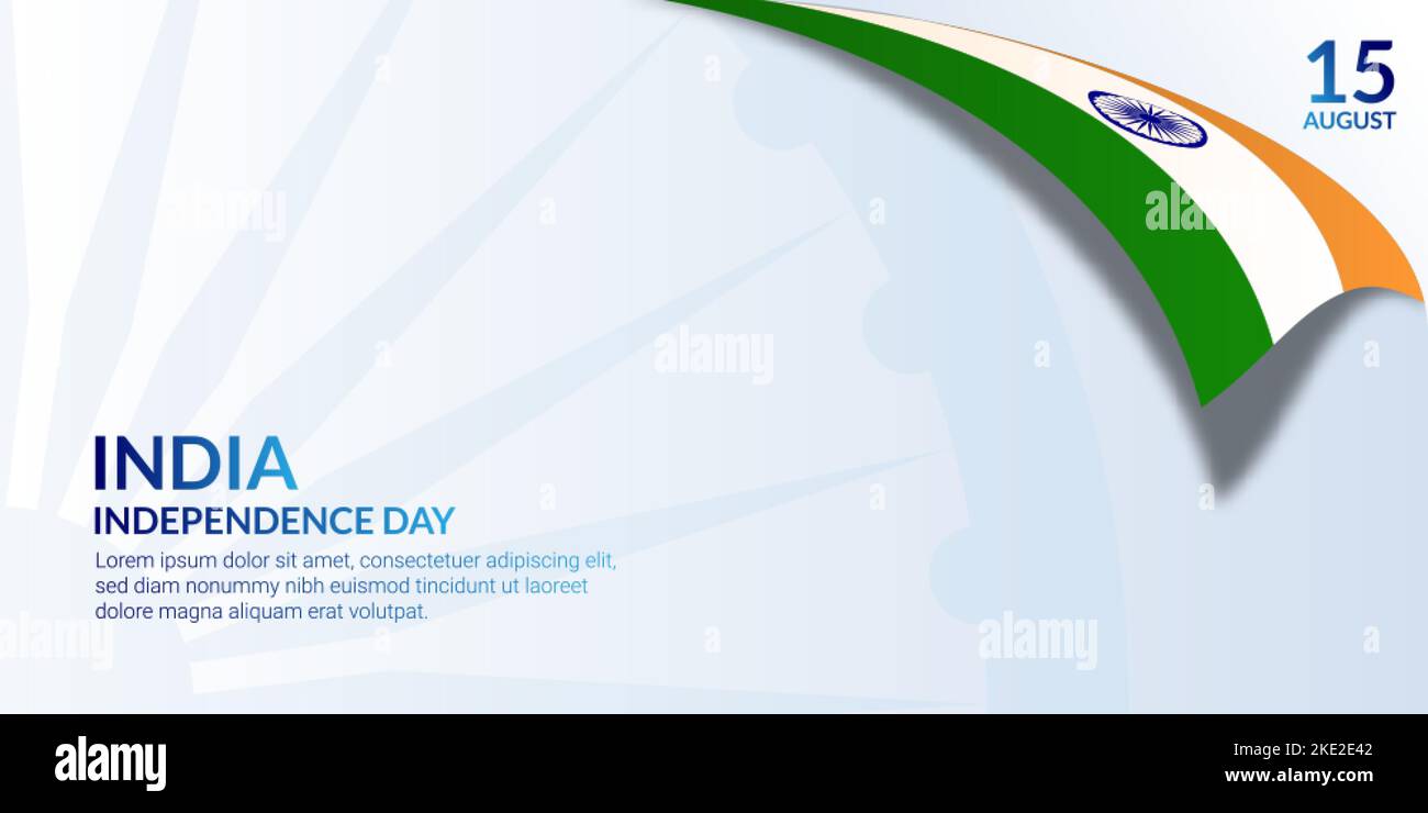 India independence day background with copy space for presentation and ...