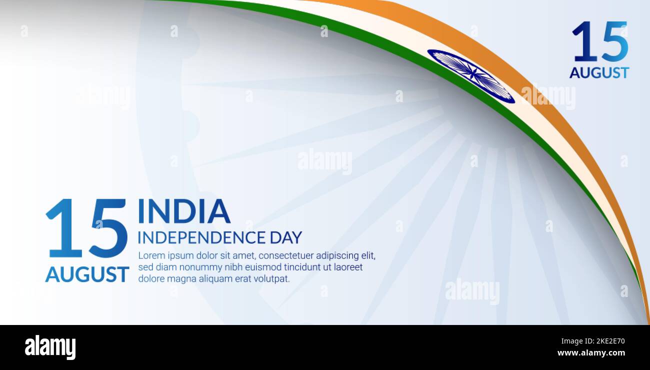 India independence day background with copy space for presentation and ...