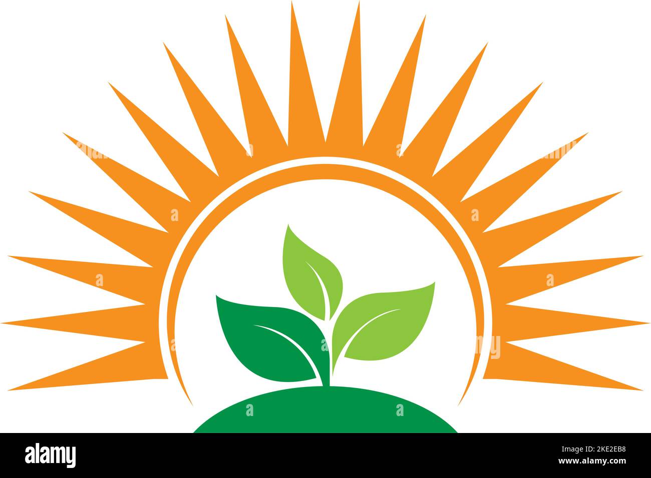 Agriculture logo icon design illustration vector Stock Vector Image ...