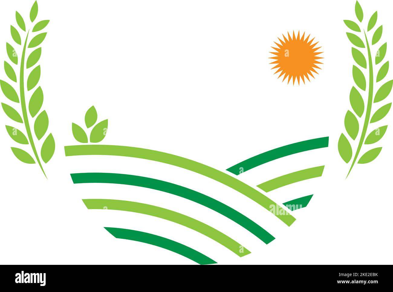 Agriculture logo icon design illustration vector Stock Vector Image ...