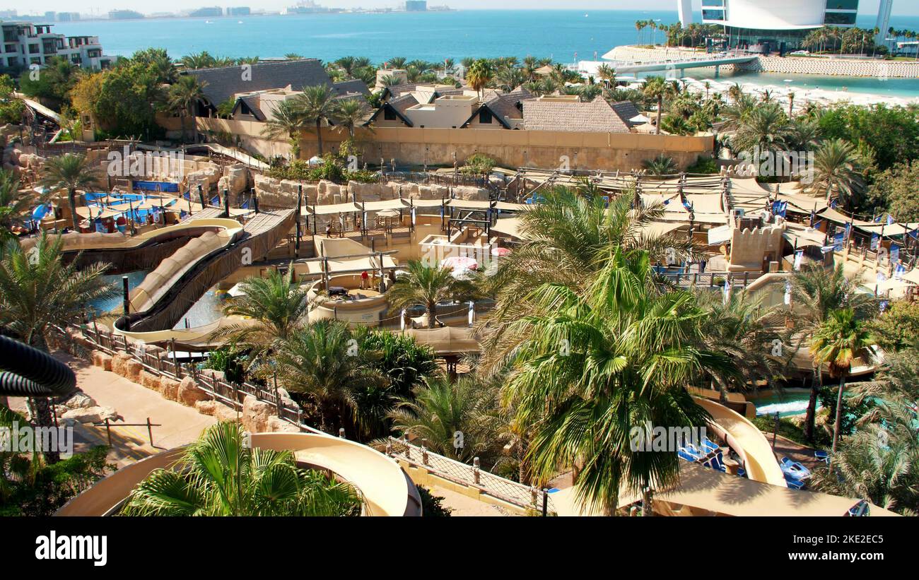 DUBAI, UNITED ARAB EMIRATES, UAE - NOVEMBER 20, 2017: Hotel JUMEIRAH ...