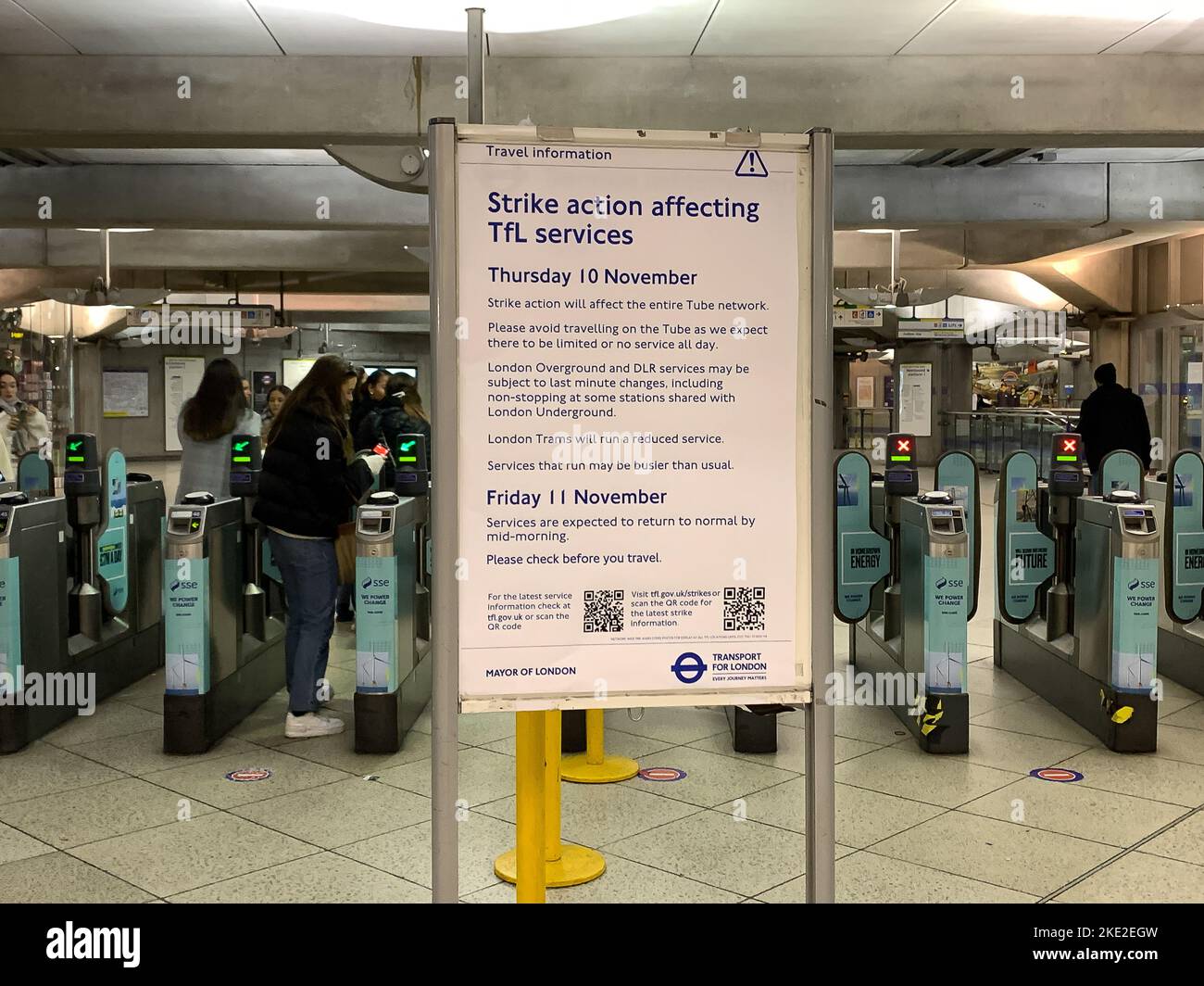 Tfl strike hi-res stock photography and images - Alamy