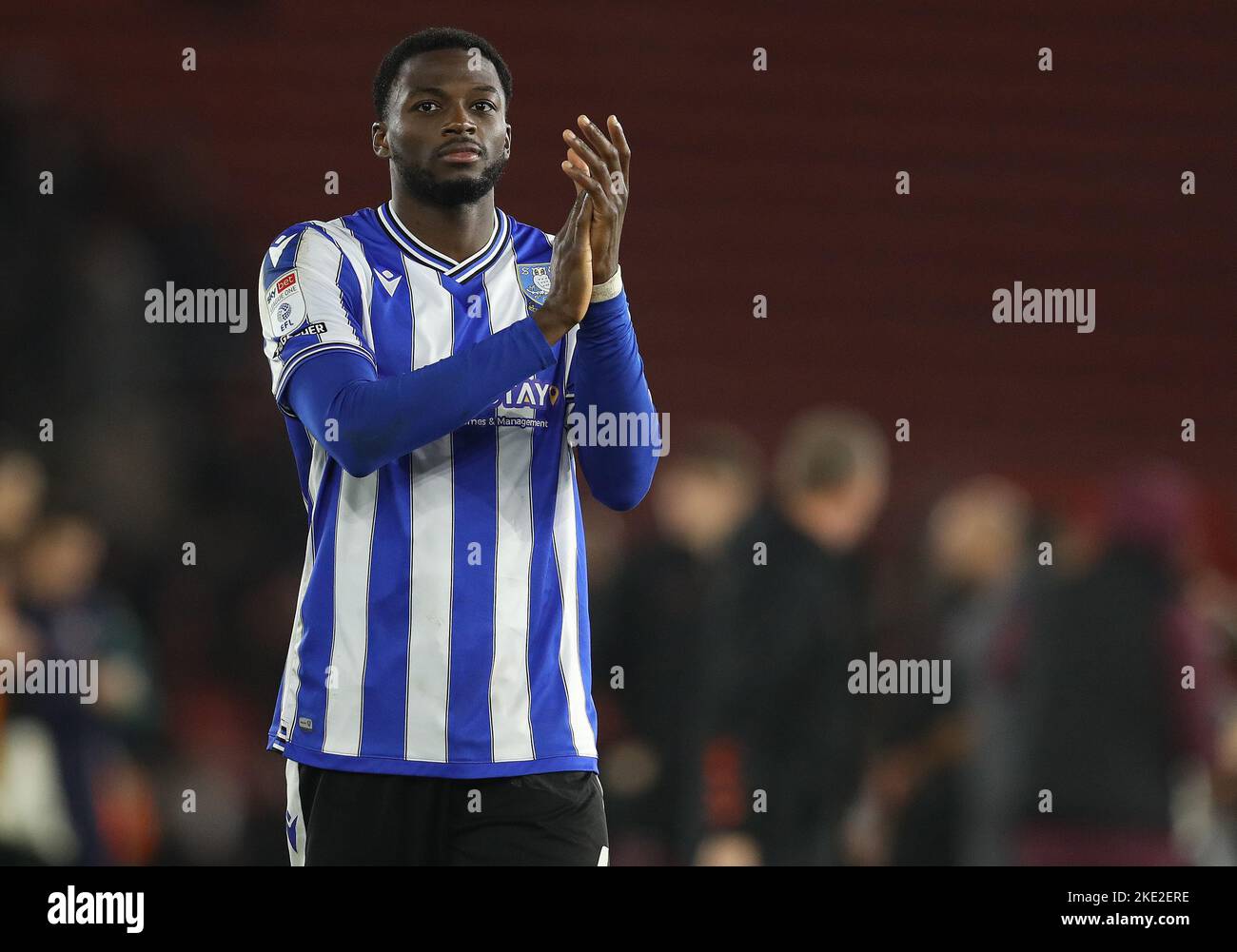 Southampton, England, 9th November 2022. Dominic Iorfa of Sheffield ...