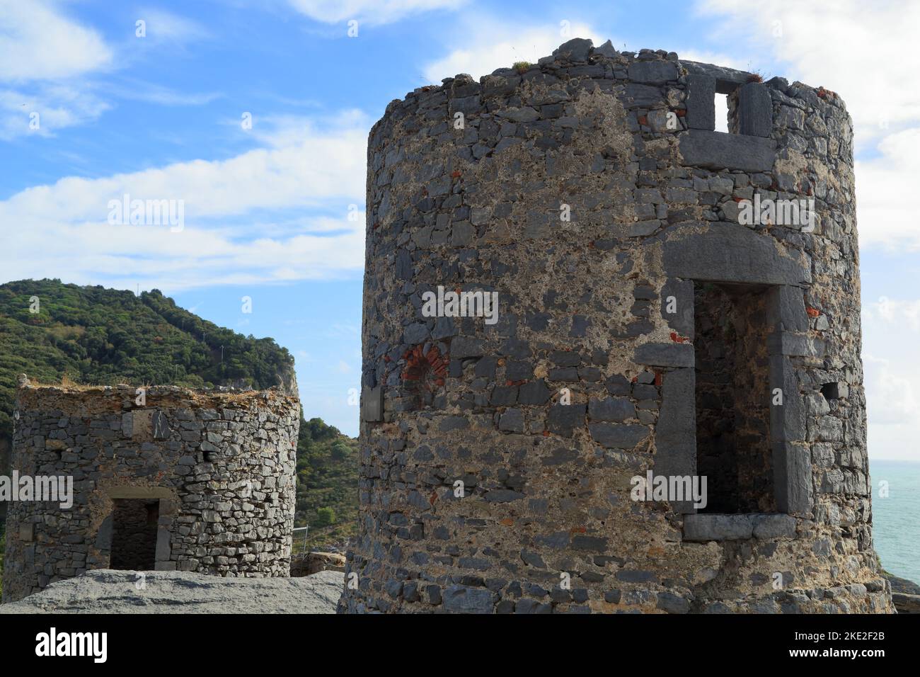 Tower of Doria Castle (Castello Doria) Porto Venere (Portovenere ...