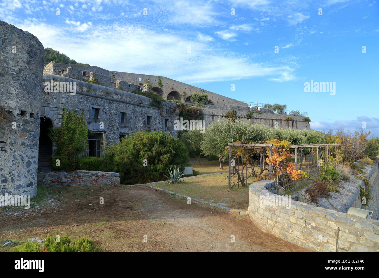 Doria Castle, Castello Doria, Porto Venere (Portovenere), Italy Stock ...