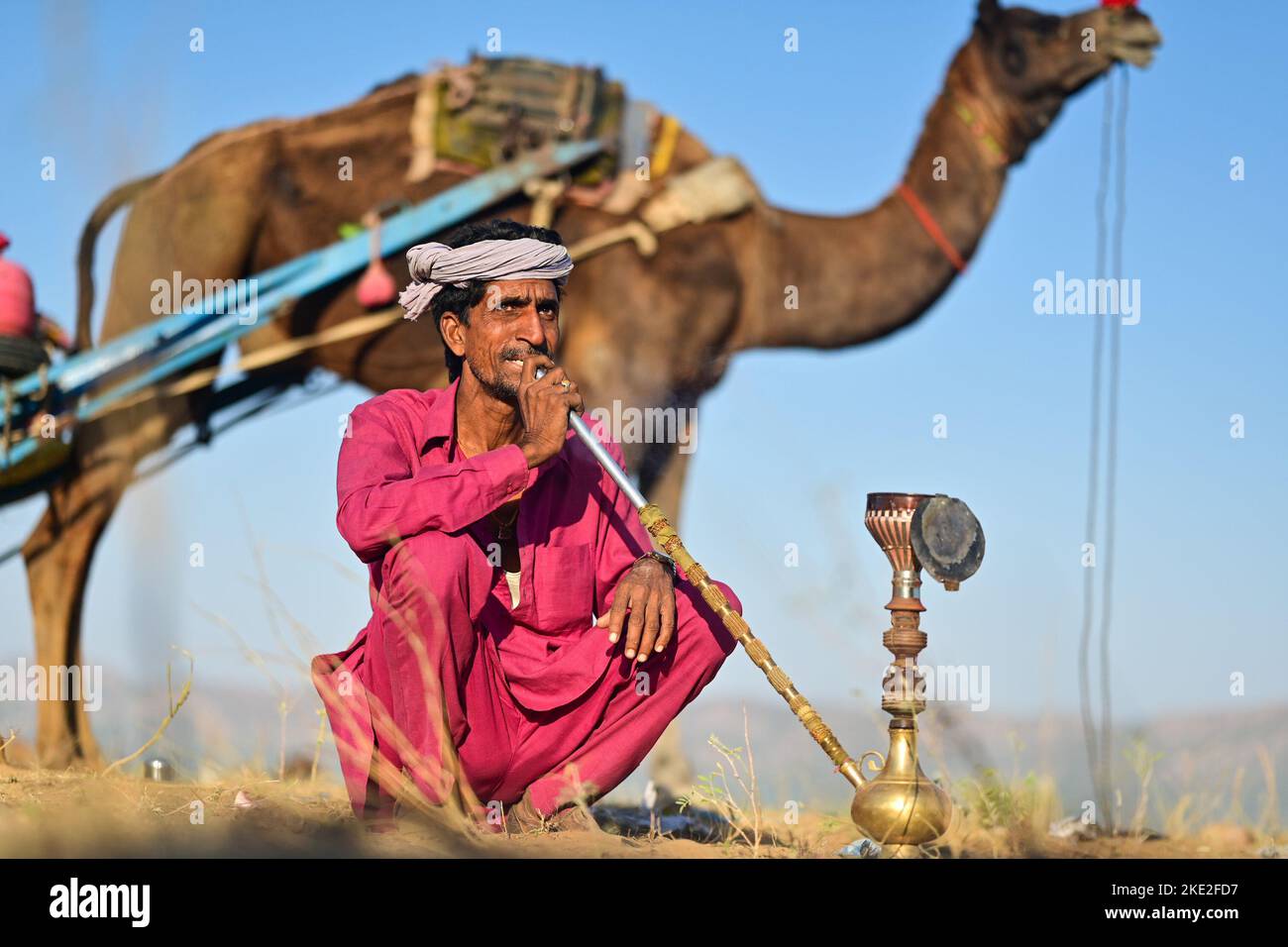 Pushkar, Rajasthan, India. 4th Nov, 2022. View from the annual Pushkar ...