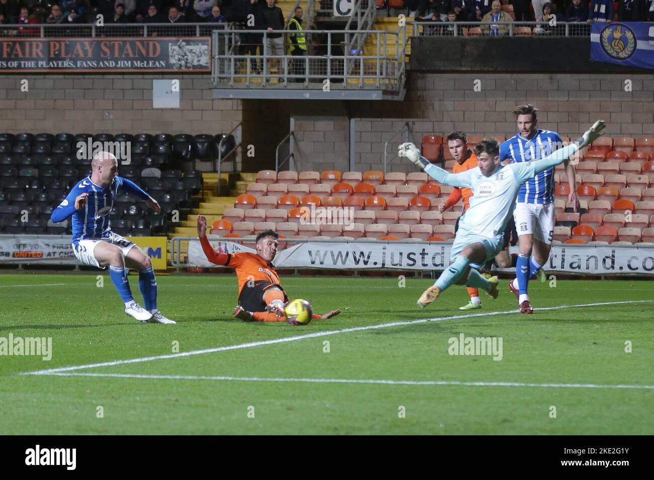 9th November 2022; Tannadice Park, Dundee, Scotland: Scottish Premier ...