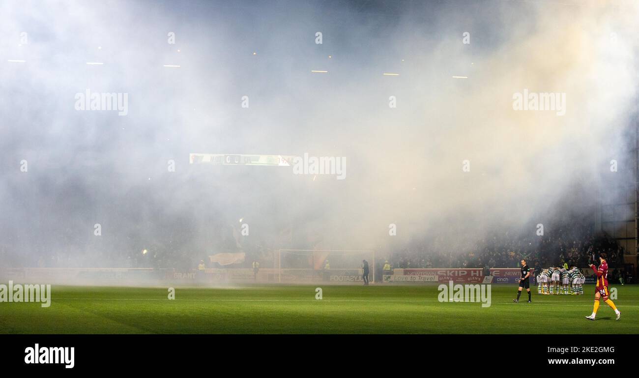 9th November 2022; Fir Park, Motherwell, N Lanarkshire, Scotland ...