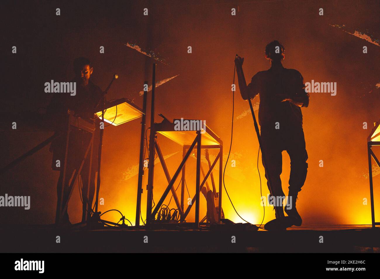 Milan, Italy, 9th Nov 2022. Moderat perform live at Alcatraz in Milan ...