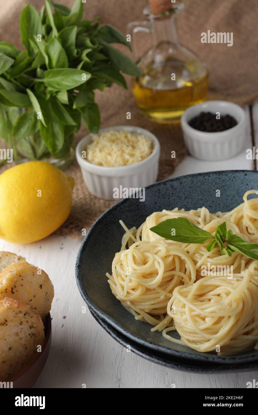 special spaghetti paste Stock Photo - Alamy