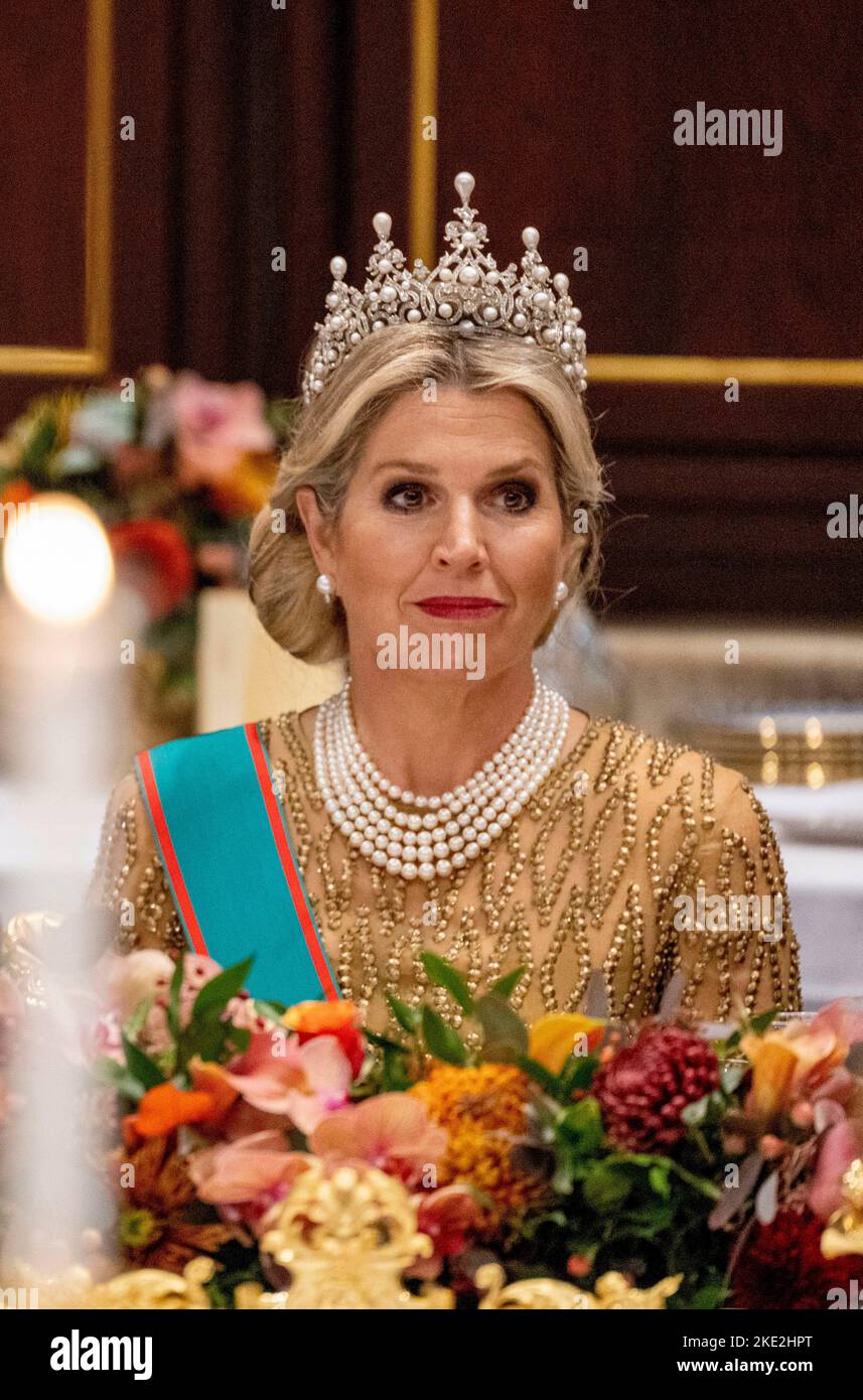 Amsterdam, Niederlande. 09th Nov, 2022. Queen Maxima of The Netherlands ...