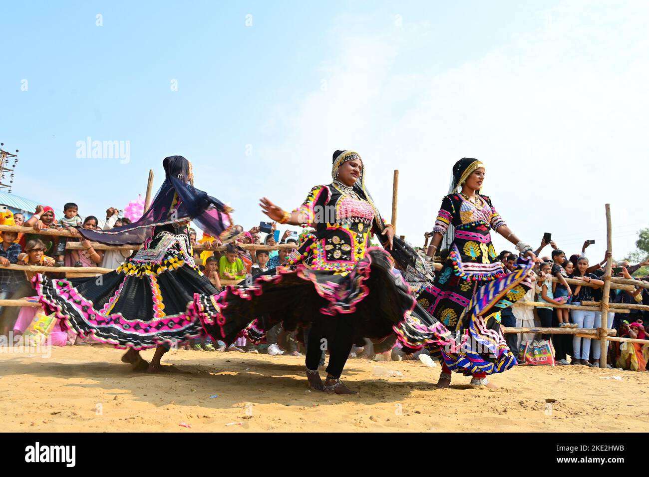 Pushkar, Rajasthan, India. 4th Nov, 2022. View from the annual Pushkar ...