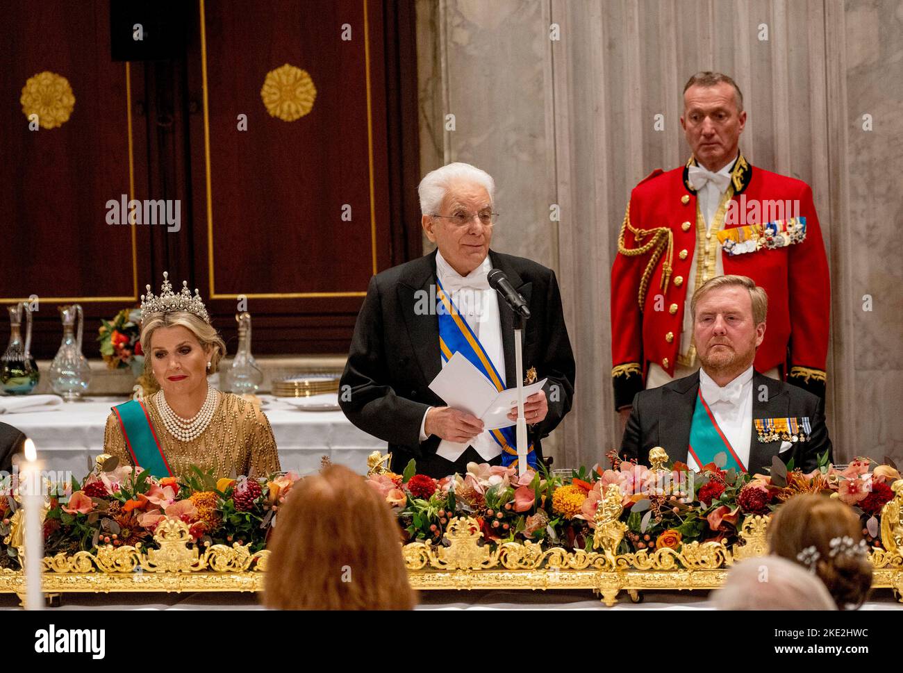 Amsterdam, Niederlande. 09th Nov, 2022. King Willem-Alexander and Queen ...