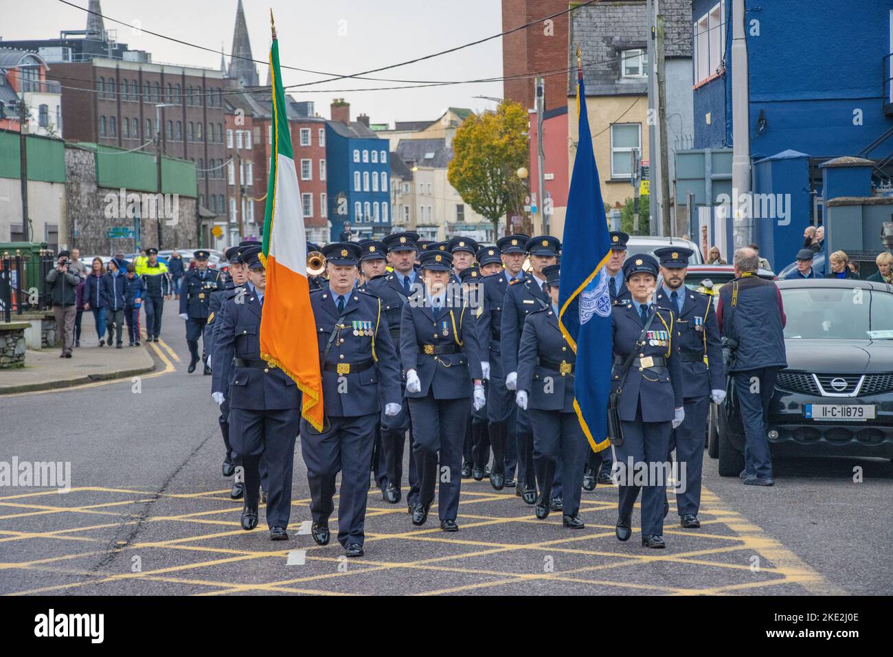 Cork Gardai Centenary Parade, to mark the arrival of the Gardai to the ...