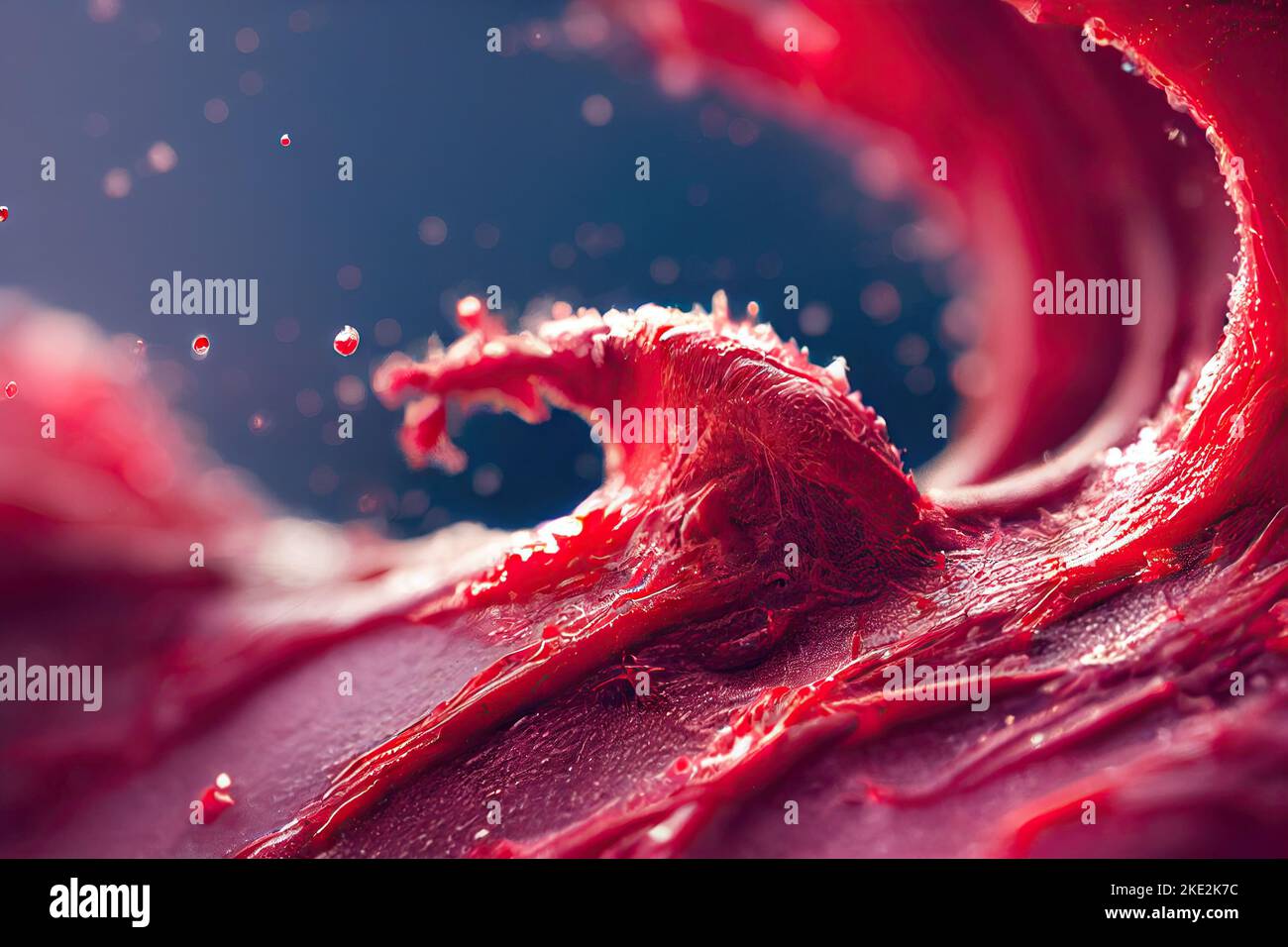 Red blood fluid abstract background. Red color texture and wallpaper ...