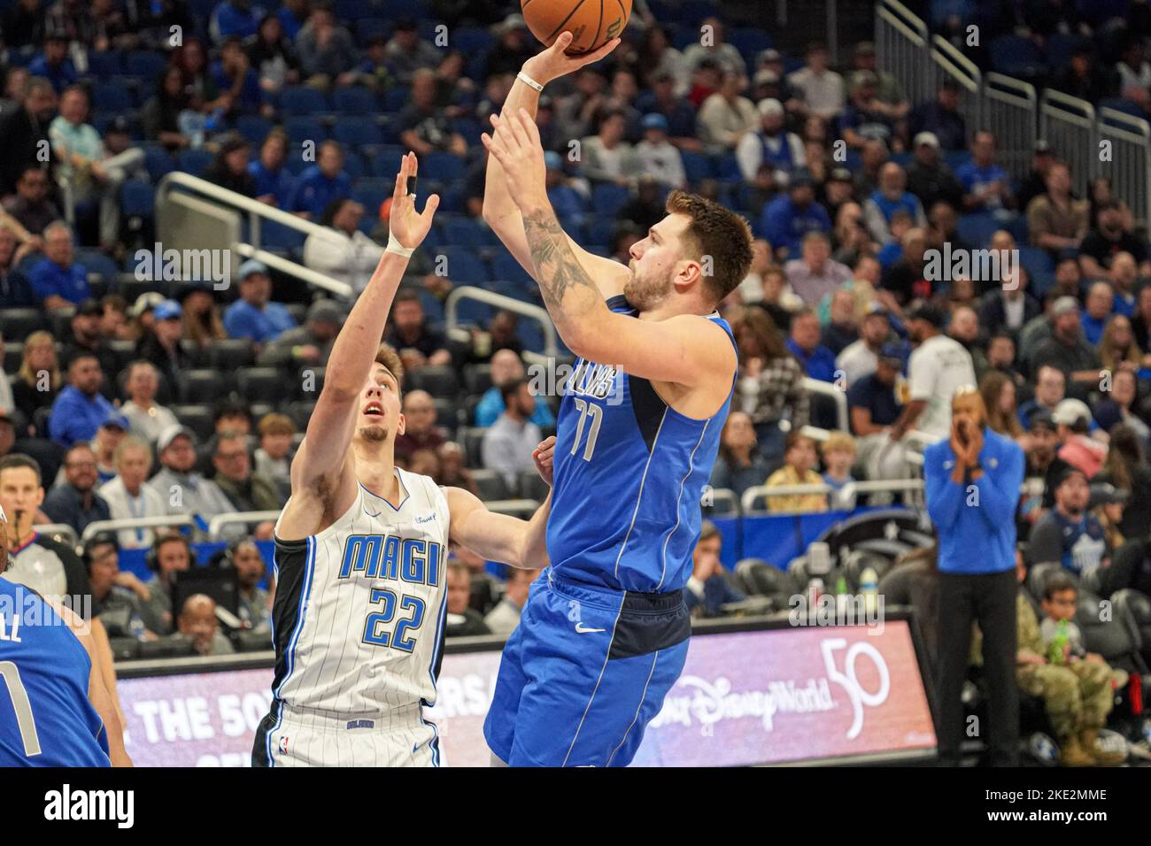 Orlando, Florida, USA, November 9, 2022, Dallas Mavericks Point Guard ...