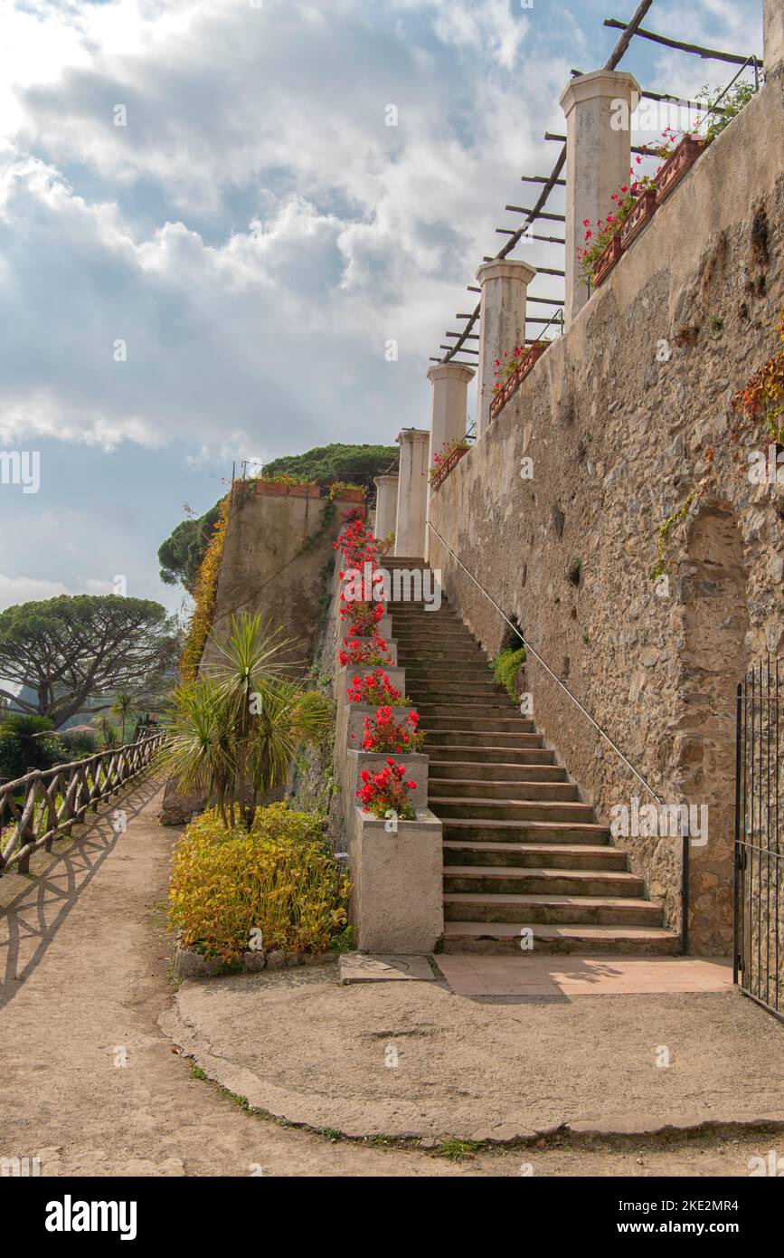 Villa Rufolo in Ravello, Italy Stock Photo - Alamy