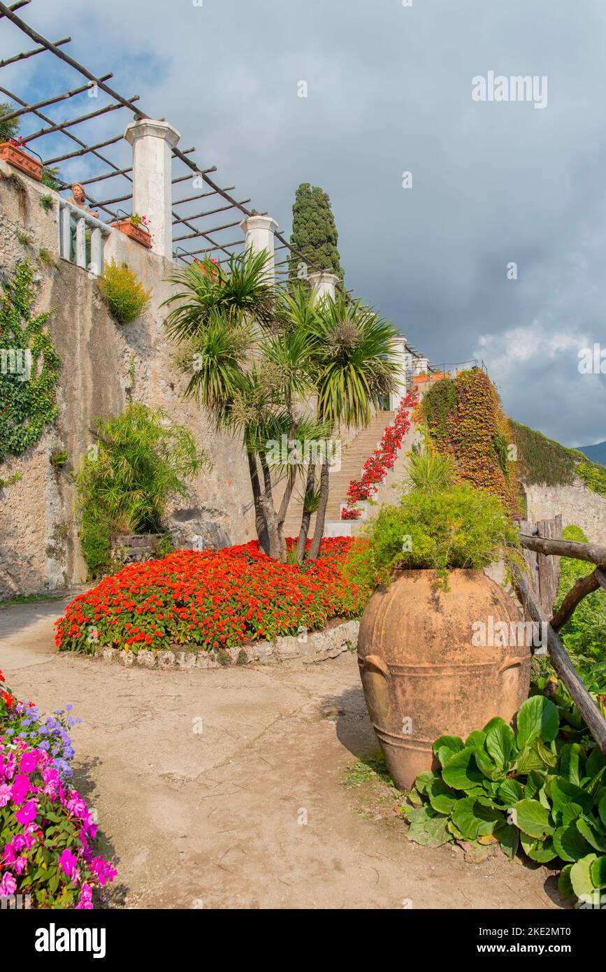 Villa Rufolo in Ravello, Italy Stock Photo - Alamy
