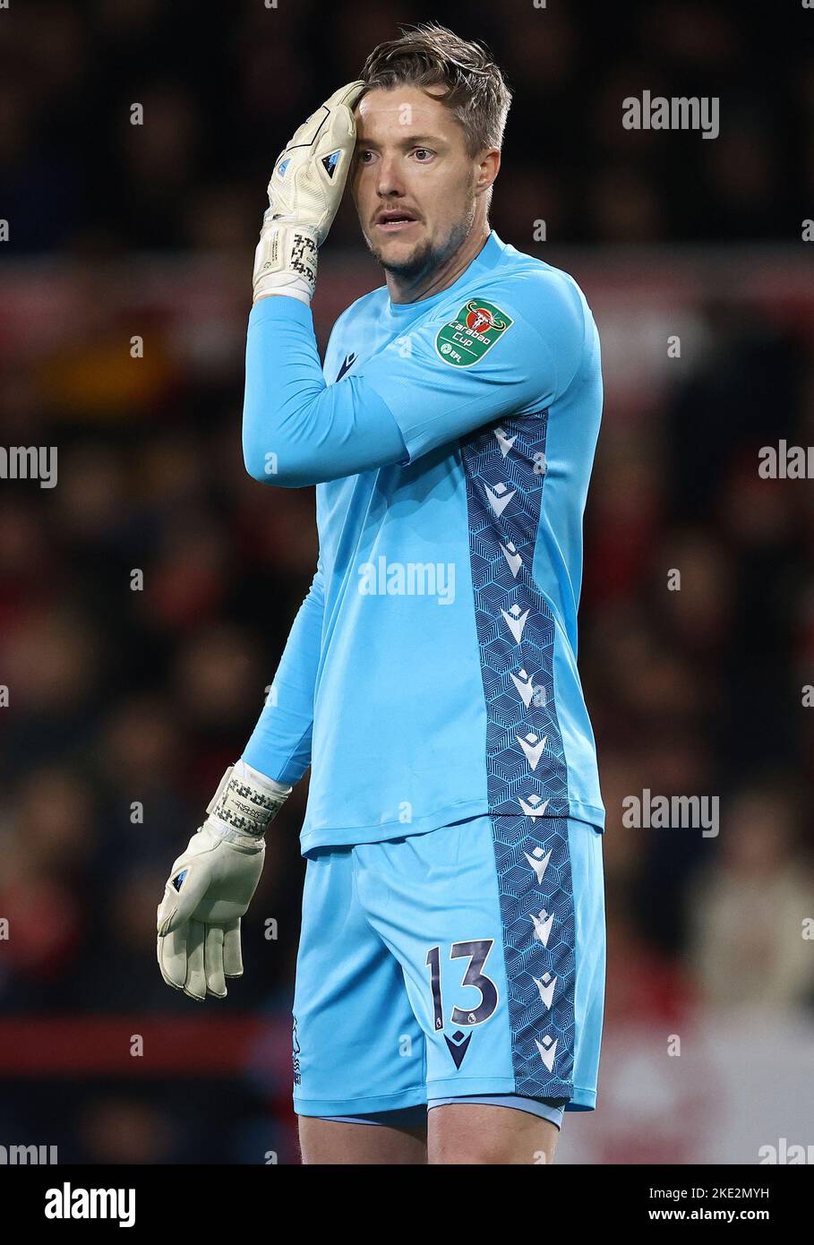 Nottingham, England, 9th November 2022. Wayne Hennessey of Nottingham ...